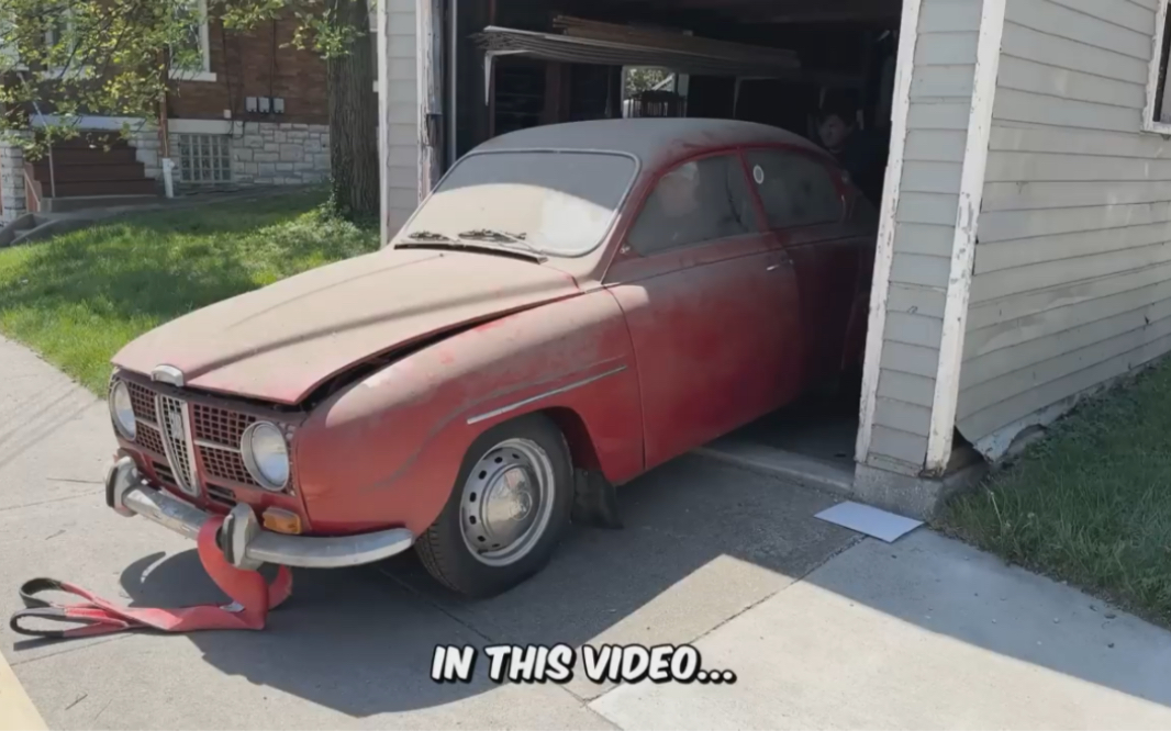 【车辆清洗】-1968年SAAB 96-修复repair-修复repair-哔哩哔哩视频
