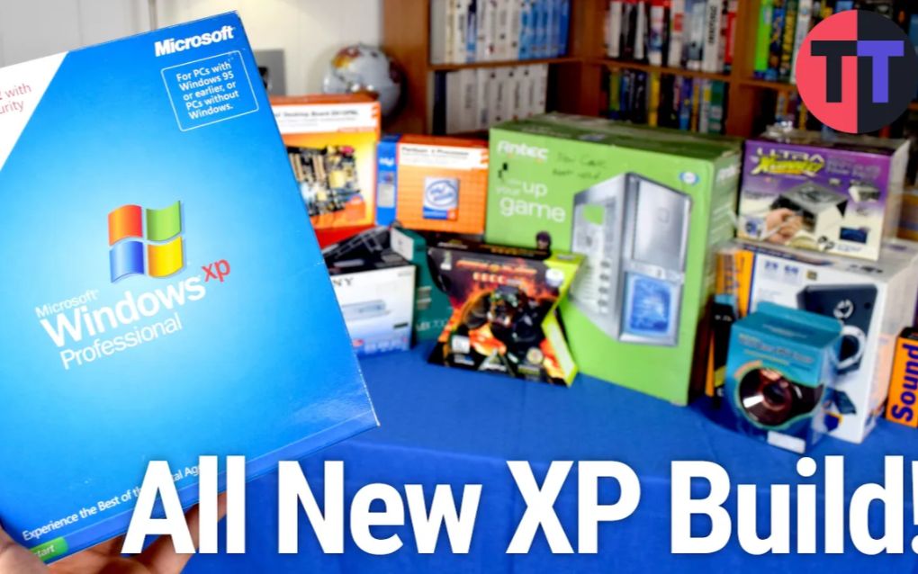 全新的 Windows XP 20 周年纪念版 Tech Tangents AkBkukU_哔哩哔哩_bilibili