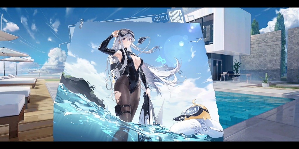 【碧蓝航线皮肤】首发！普利茅斯泳装皮肤速览！（含）