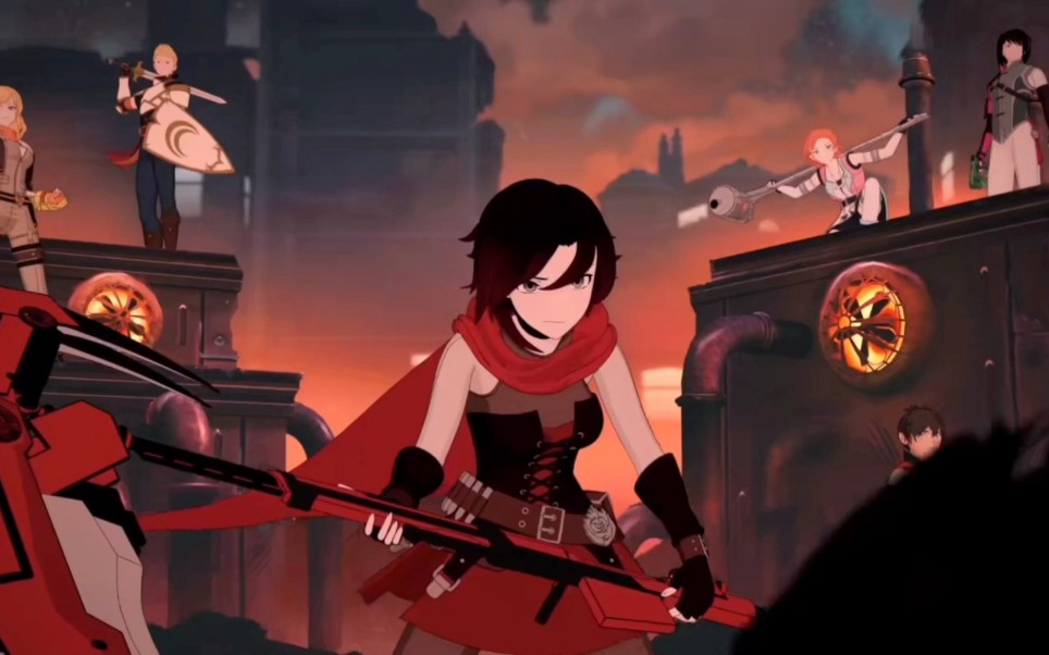 [ RWBY ]给30秒，让你知道什么叫战斗！_哔哩哔哩_bilibili
