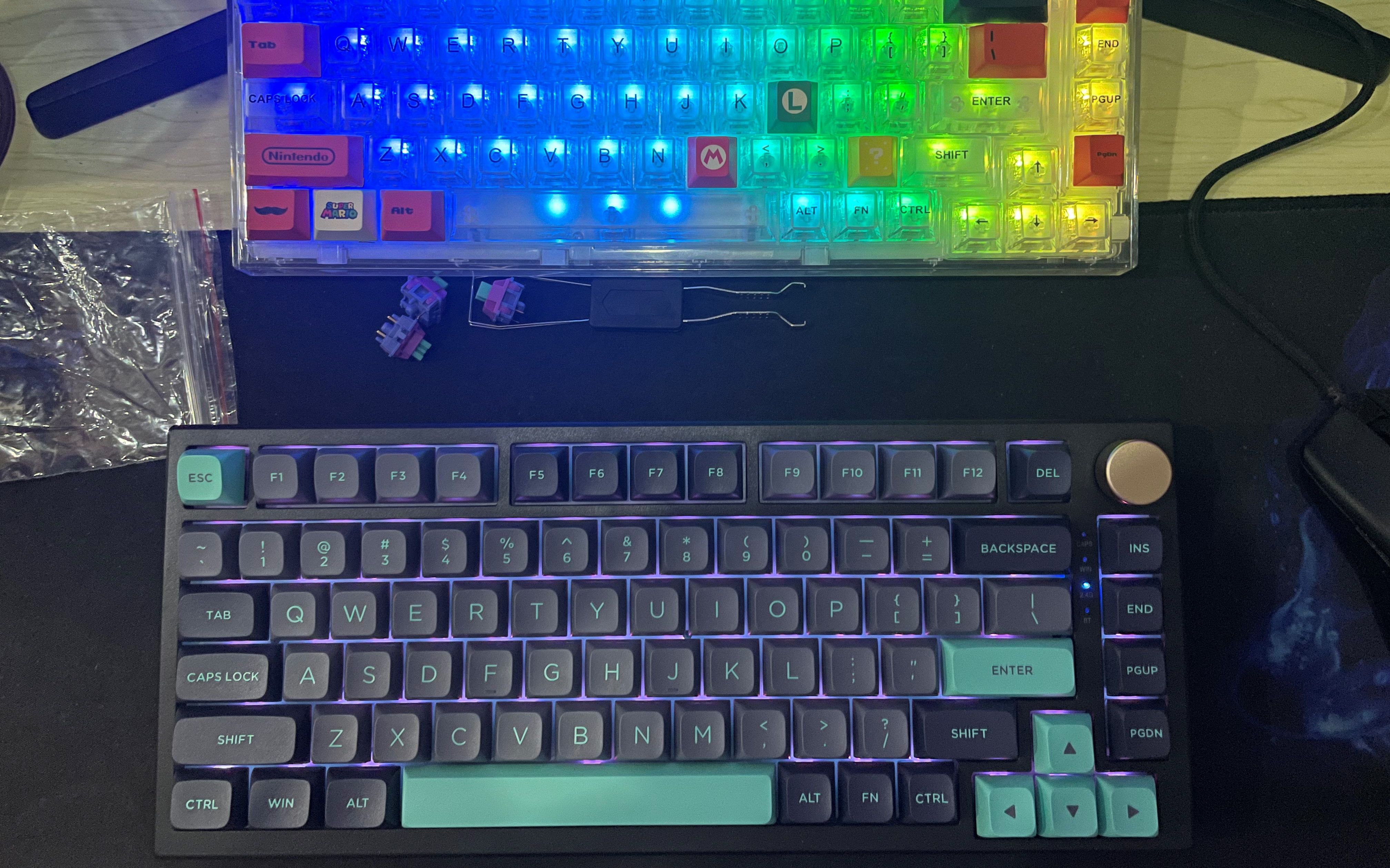 vgn n 75加勒比海配色到祸了。