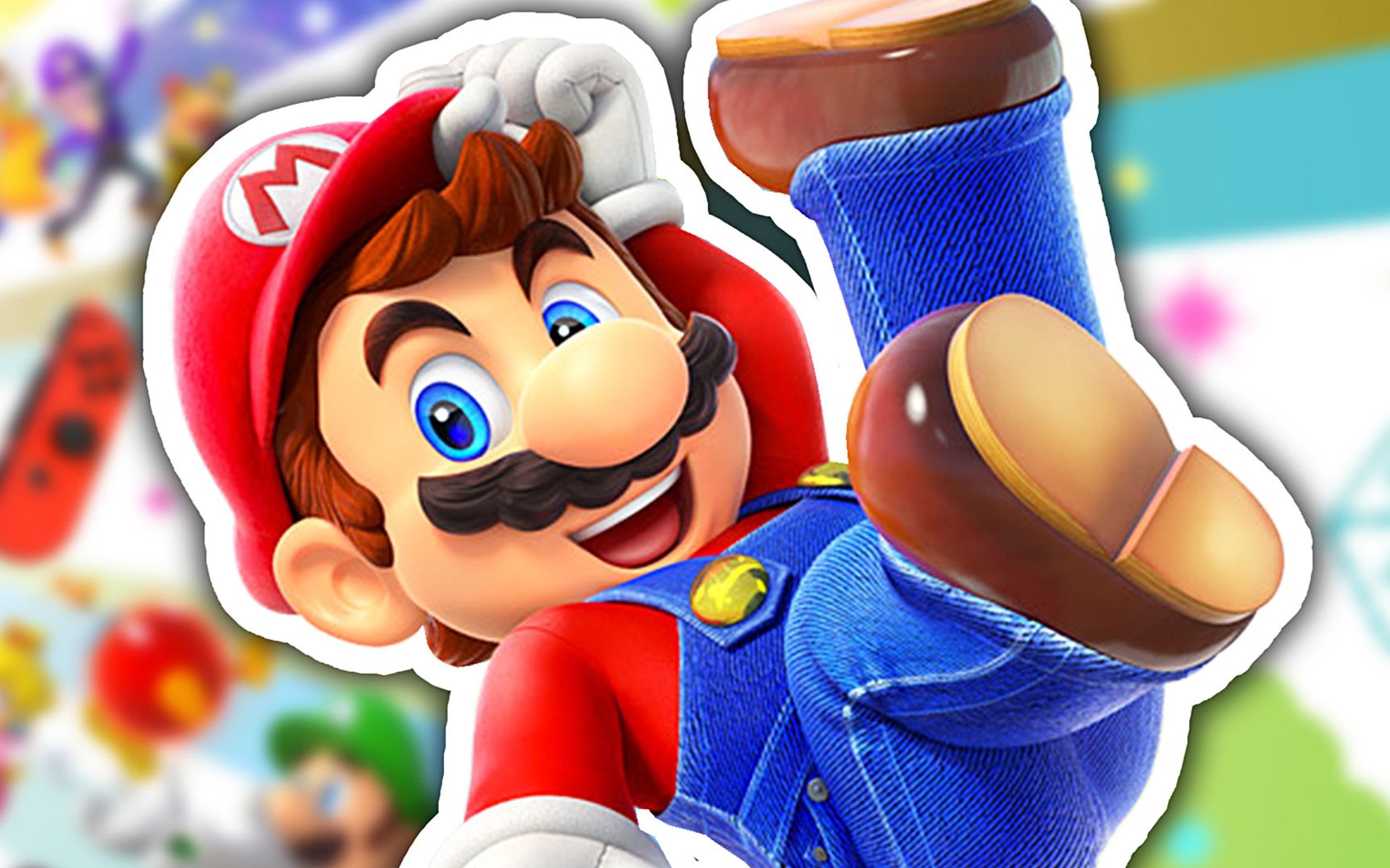 超级马里奥派对，被海底的巨大鱿鱼吸住了！鲤鱼Ace解说-鲤鱼Ace-鲤鱼Ace-哔哩哔哩视频