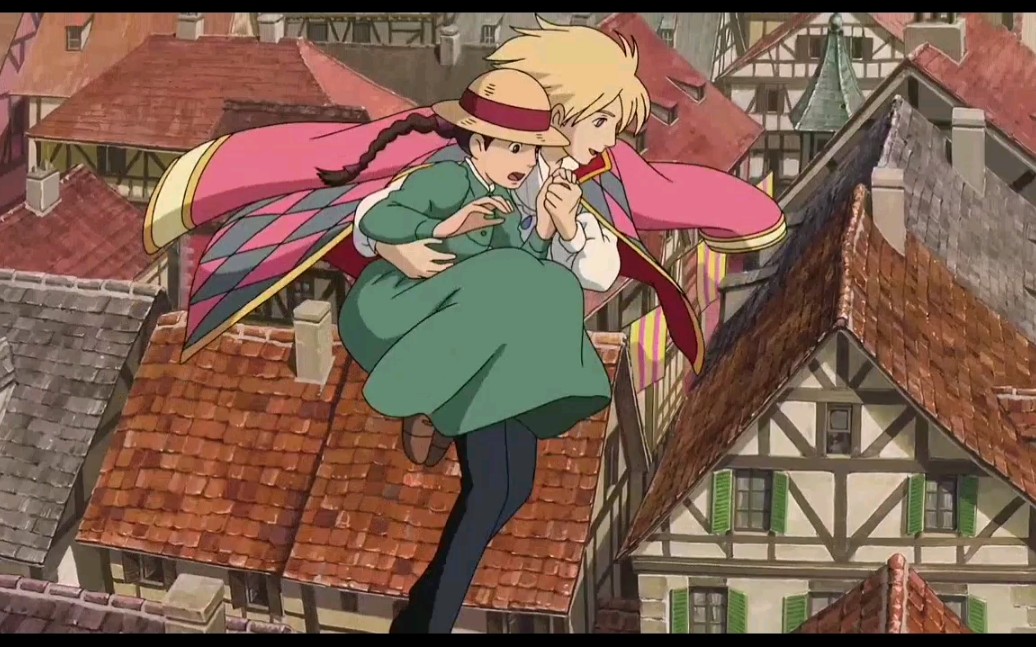 哈尔的移动城堡的最经典片段之一_哔哩哔哩_bilibili