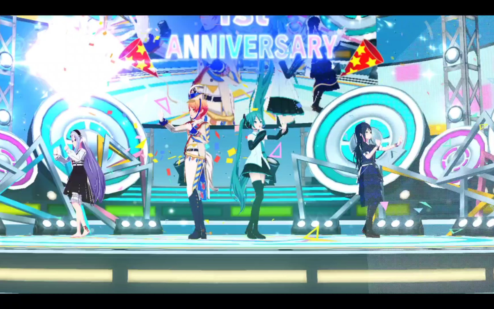 【pjsk】一周年live录屏（记录向_哔哩哔哩bilibili