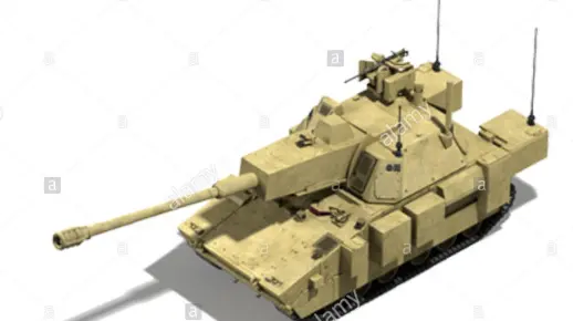 FCS XM1203 超视距榴弹炮_哔哩哔哩_bilibili