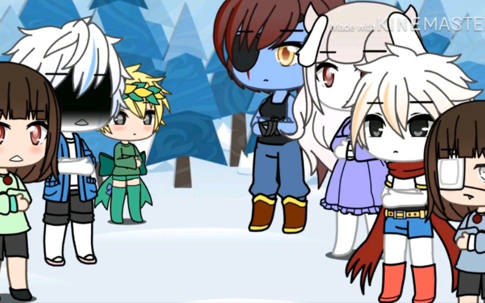 【Undertale‖Gacha club】Bad child系列(1)_哔哩哔哩_bilibili