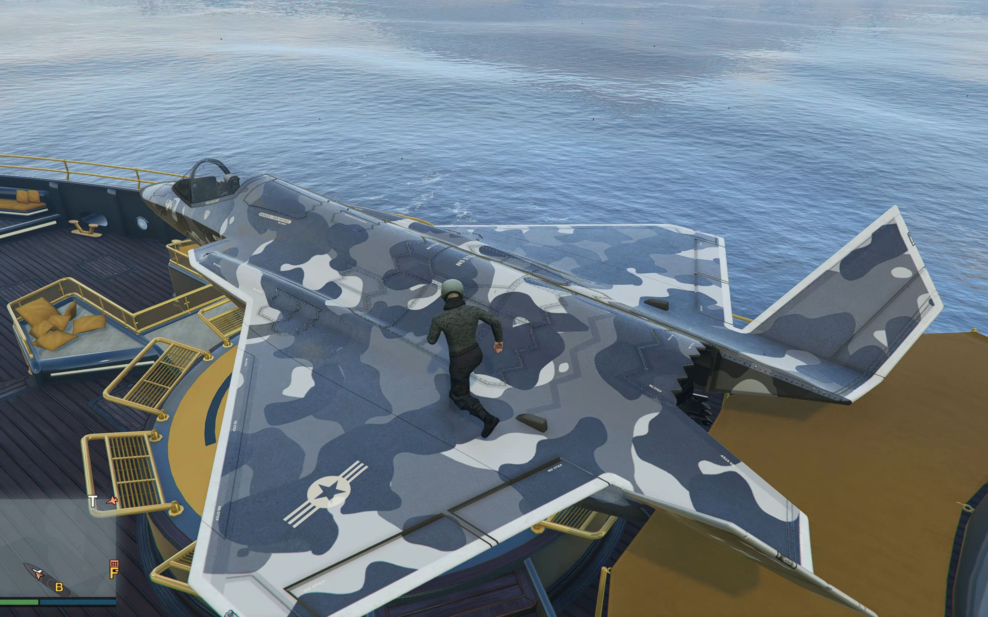 【GTAOL】最新更新载具：F-160雷兽，F35B，但是苏57涂装~