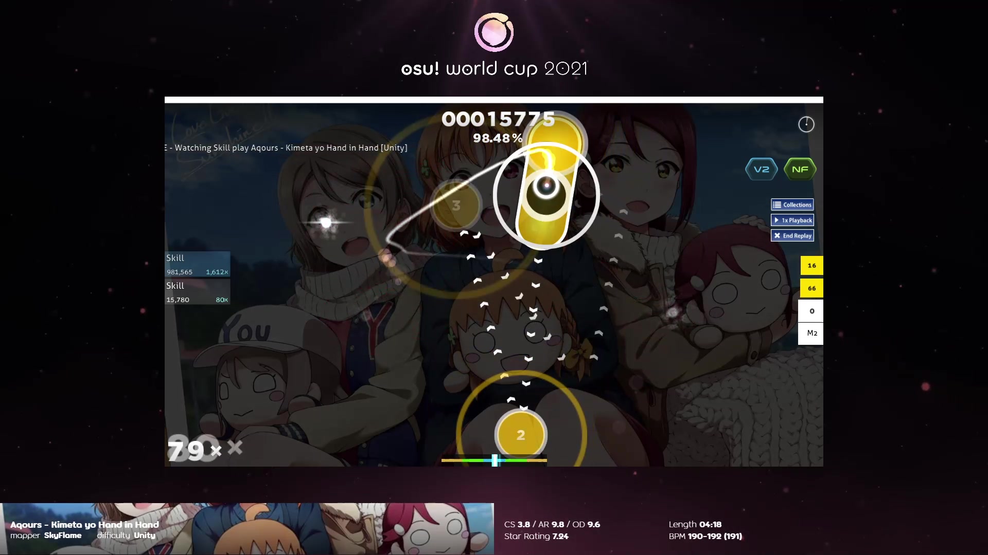 [osu!]OWC 2021 决赛 图池展示_哔哩哔哩bilibili_OSU