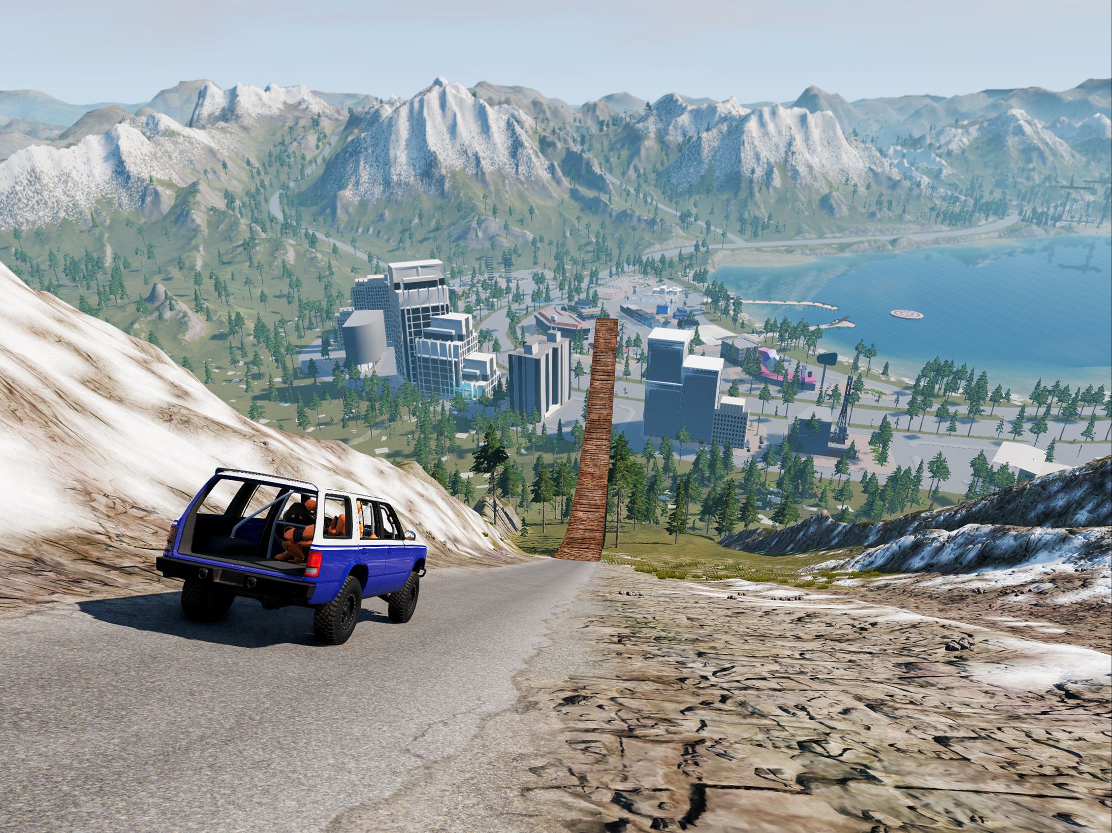 我知道一条下山的航路-BeamNG-TV-BeamNG-TV-哔哩哔哩视频