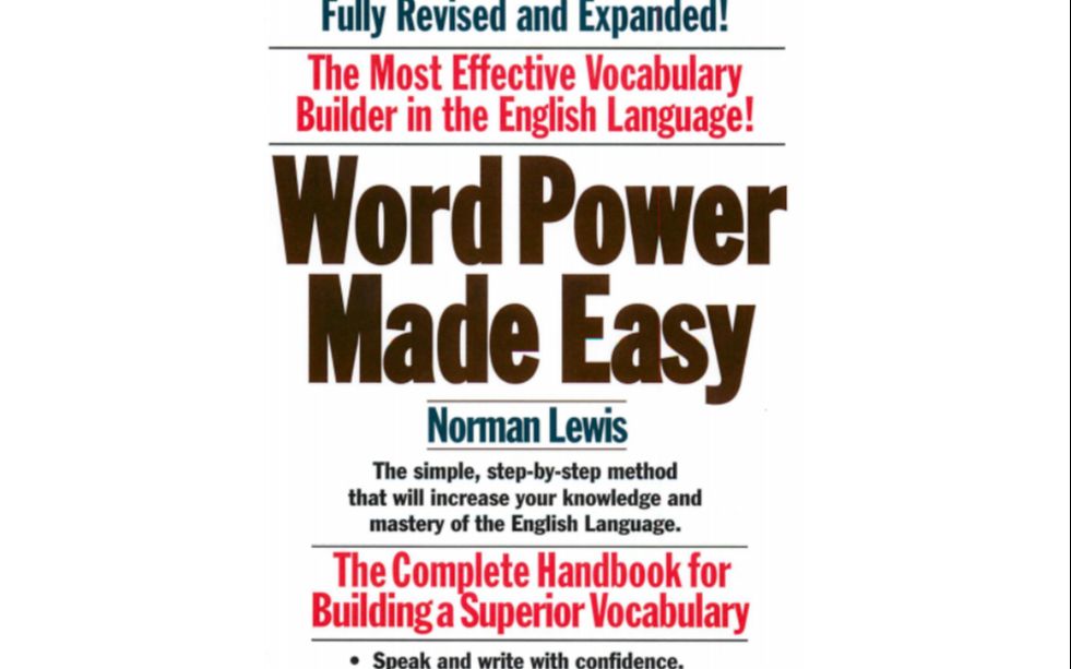 WORD POWER MADE EASY 音频_哔哩哔哩_bilibili