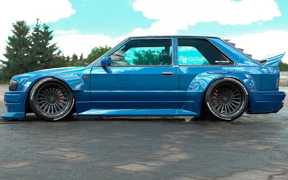 FORD ESCORT MK4 XRS | WIDEBODY_哔哩哔哩_bilibili