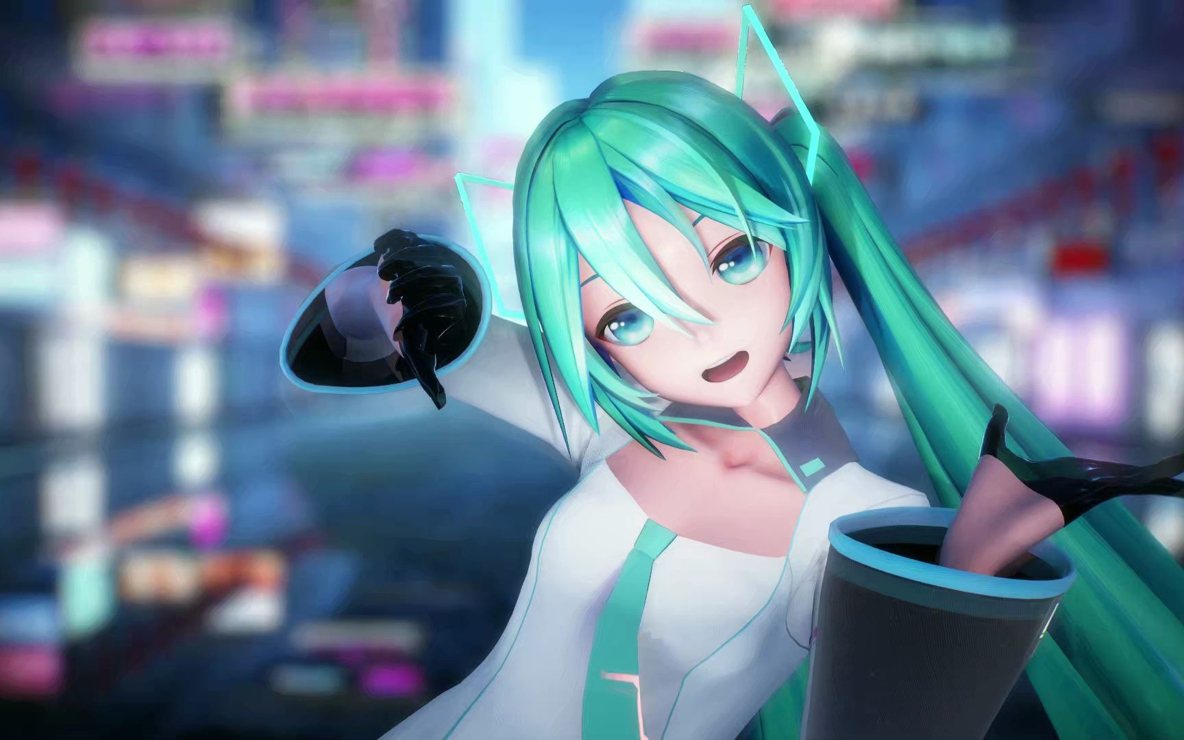 【MMD Hatsune Miku】Rabbit Hole ⌈ラビットホール⌋ - 视频下载 Video Downloader
