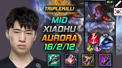 【Xiaohu 阿萝拉vs泽拉斯】韩服王者局ob_游戏热门视频