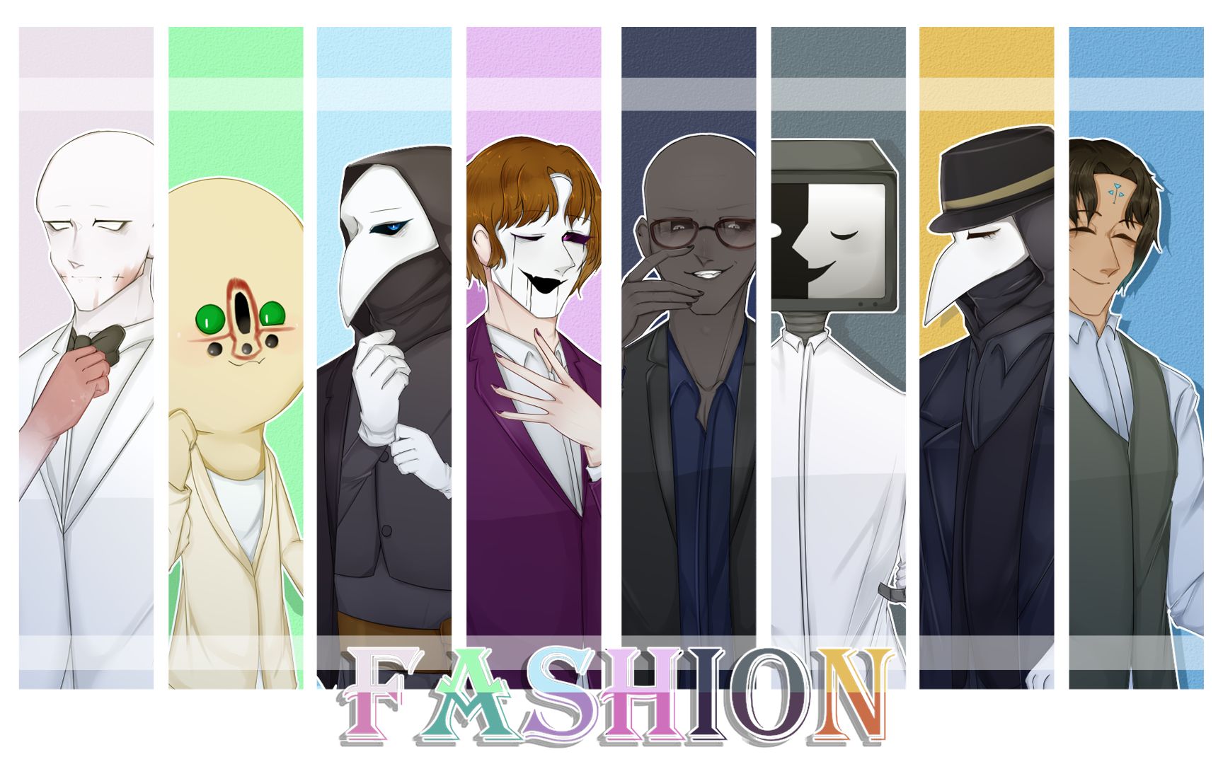 【SCP基金会meme】Fashion/096/173/049/035/106/079/049-J/073_哔哩哔哩 (゜-゜)つロ 干杯 ...