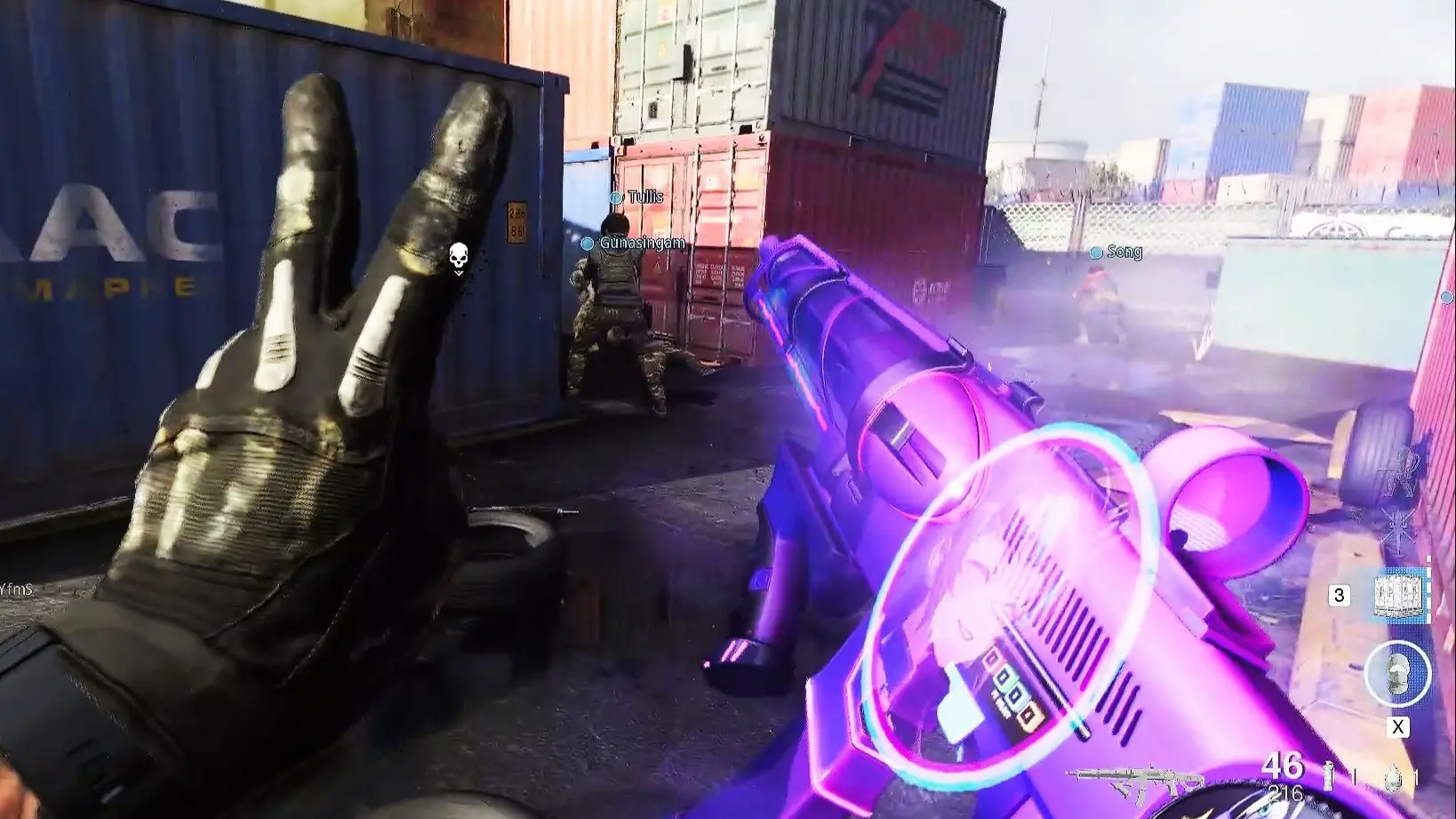 【COD】使命召唤16最终离线版 醉迷之音 多人模式（17 18跨代武器使用)_哔哩哔哩_bilibili