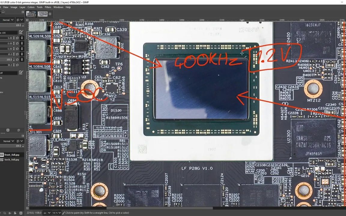 显卡PCB硬核分析 - AMD RX6800XT系列 【AHOC】_哔哩哔哩 (゜-゜)つロ 干杯~-bilibili