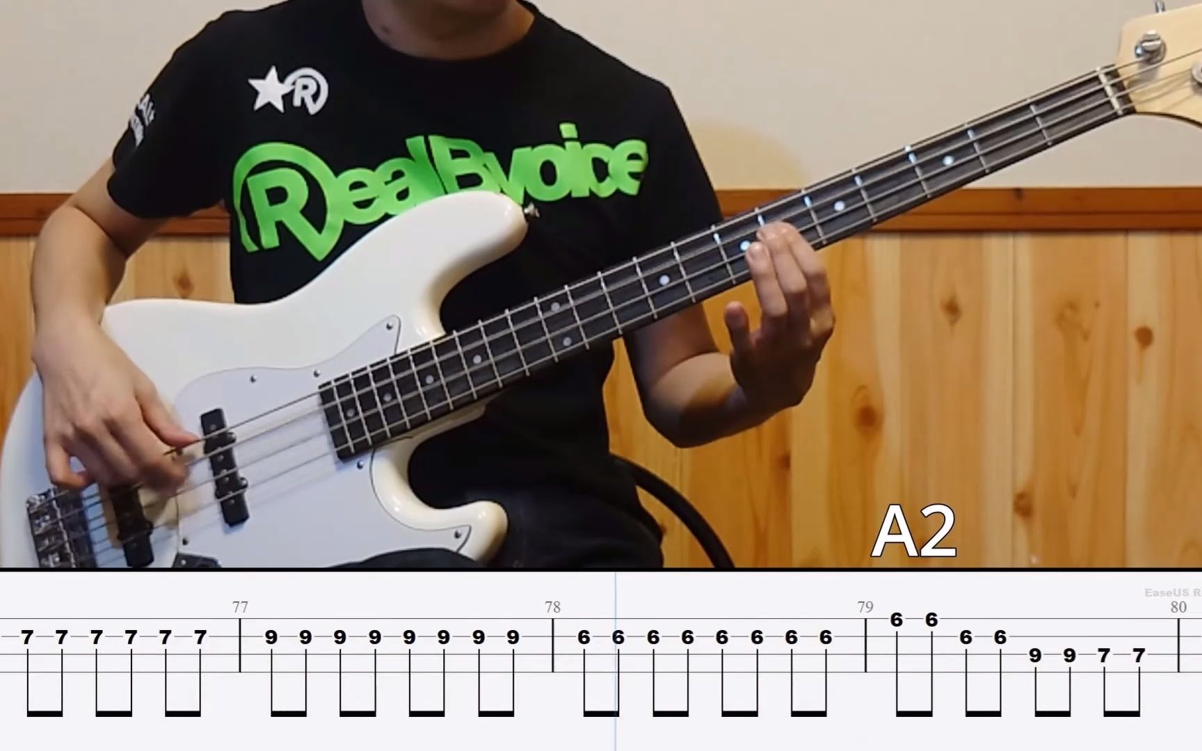 【Bass tab贝斯谱】青い春と西の空 (蔚蓝春日与西暮余霞) -結束バンド