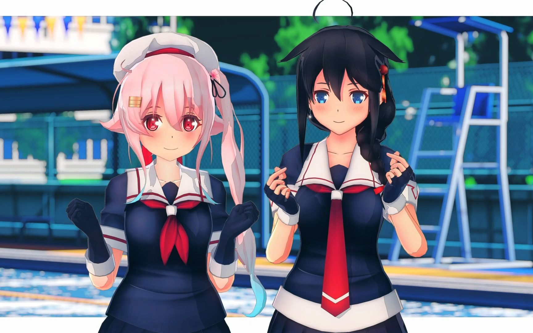 【MMD艦これ】時雨春雨でアニサマ2022 Sparkle