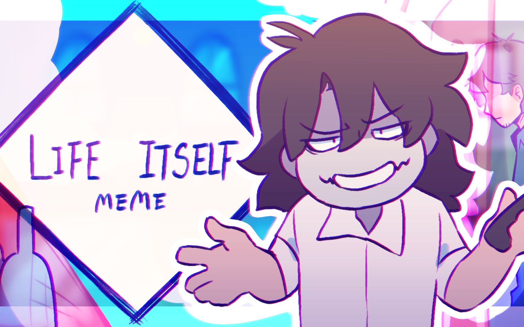 Life itself //MEME//Jeff the killer//Jeff Hodek//Creepypasta_哔哩哔哩_bilibili