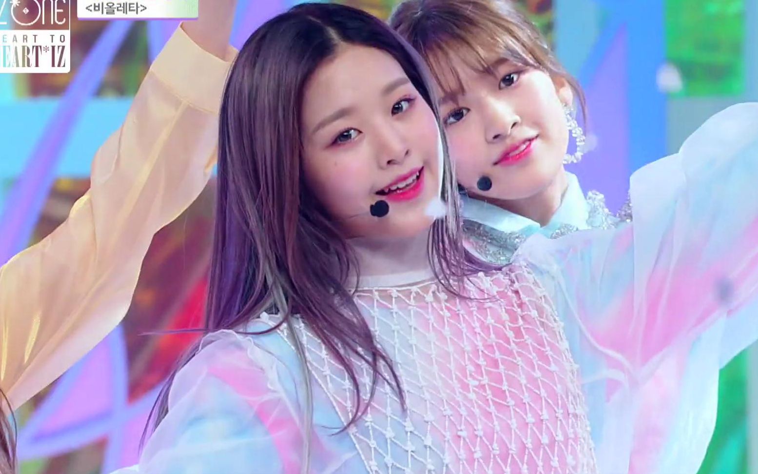 IZONE 190401 回归主打曲 舞台首秀 (Violeta)_哔哩哔哩_bilibili