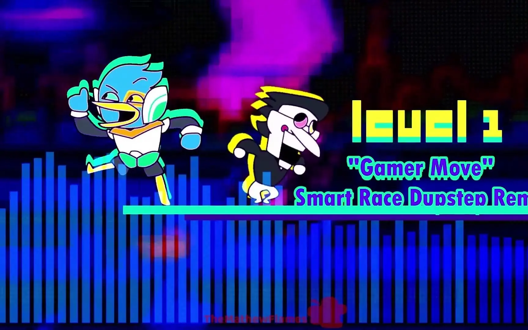 【Deltarune】GAMER MOVE / Smart Race Dubstep Remix（作者： TheMathewFlames）_哔 ...
