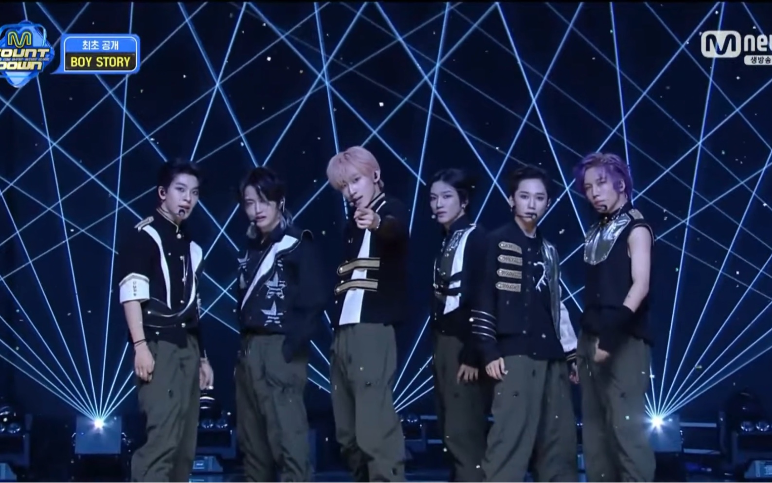 BOY STORY 3rd EP《極》主打曲《Alpha》Mcountdown 舞台-BOYSTORY-BOYSTORY-哔哩哔哩视频