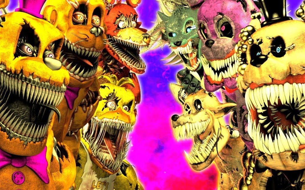[SFM FNaF] Twisted vs Demented V2_哔哩哔哩_bilibili