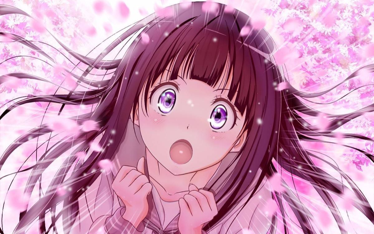 【冰菓】千反田爱瑠的19秒心动挑战！好奇宝宝一定是吃可爱长大的吧！_哔哩哔哩_bilibili