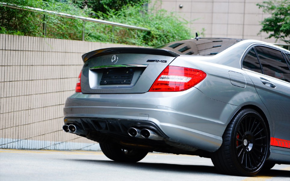 【C63 W204】原厂C63 6.2 V8排气声浪_哔哩哔哩_bilibili