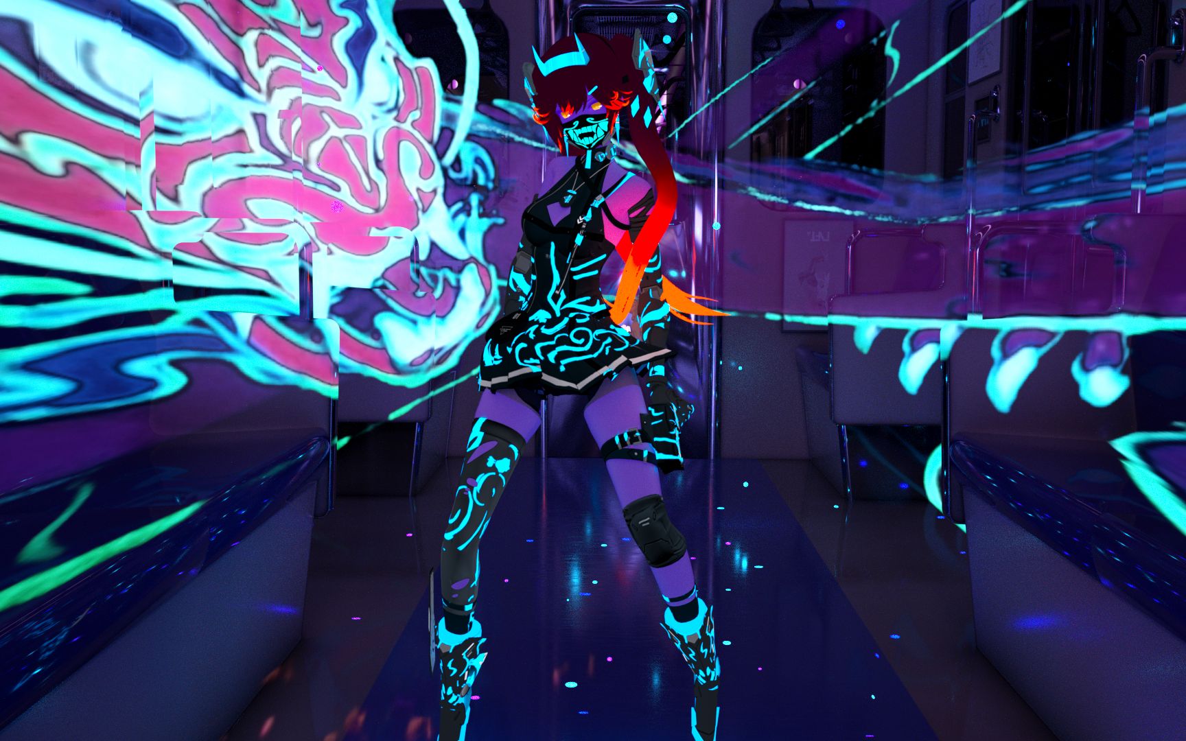 [MMD/战双帕弥什/OC渲染]《POP/STARS》KDA帅就完事了_哔哩哔哩_bilibili