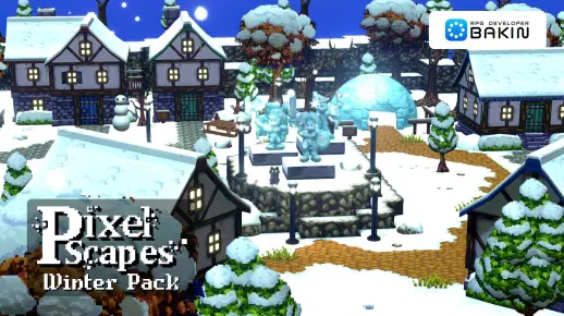 DLC: PixelScapes Winter Pack [RPG Developer Bakin]