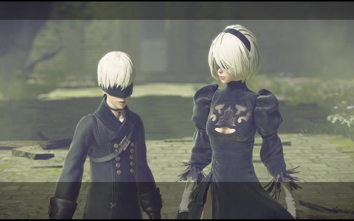 【NPC片段】尼尔机械纪元 2B森林王国A2_哔哩哔哩_bilibili