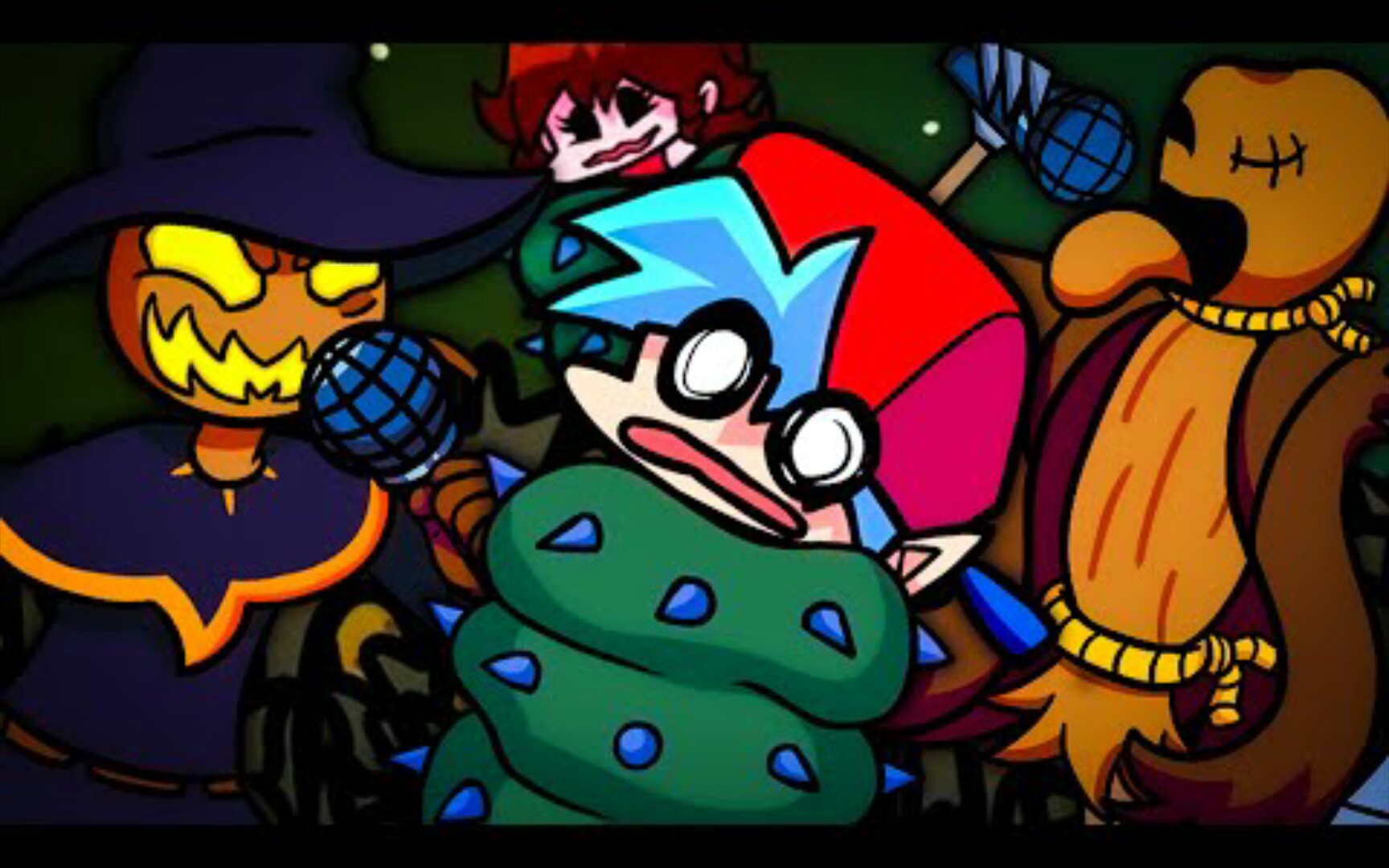 他更新了! Zardy FNF MOD Friday Night Funkin MODs_音游热门视频