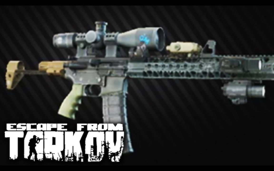 【逃离塔科夫】最强M4改装，学会改枪轻松屠杀~Escape from Tarkov_哔哩哔哩 (゜-゜)つロ 干杯~-bilibili