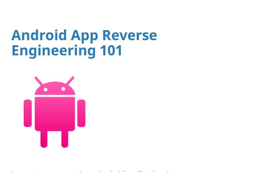 Android App Reverse Engineering - Exercise 安卓逆向工程入门练习_哔哩哔哩_bilibili