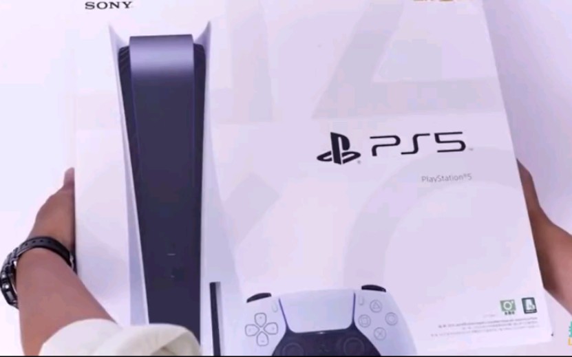 国内首发开箱：PS5光驱 港版游戏主机 再过一个月就可以玩赛博朋克2077了_哔哩哔哩_bilibili
