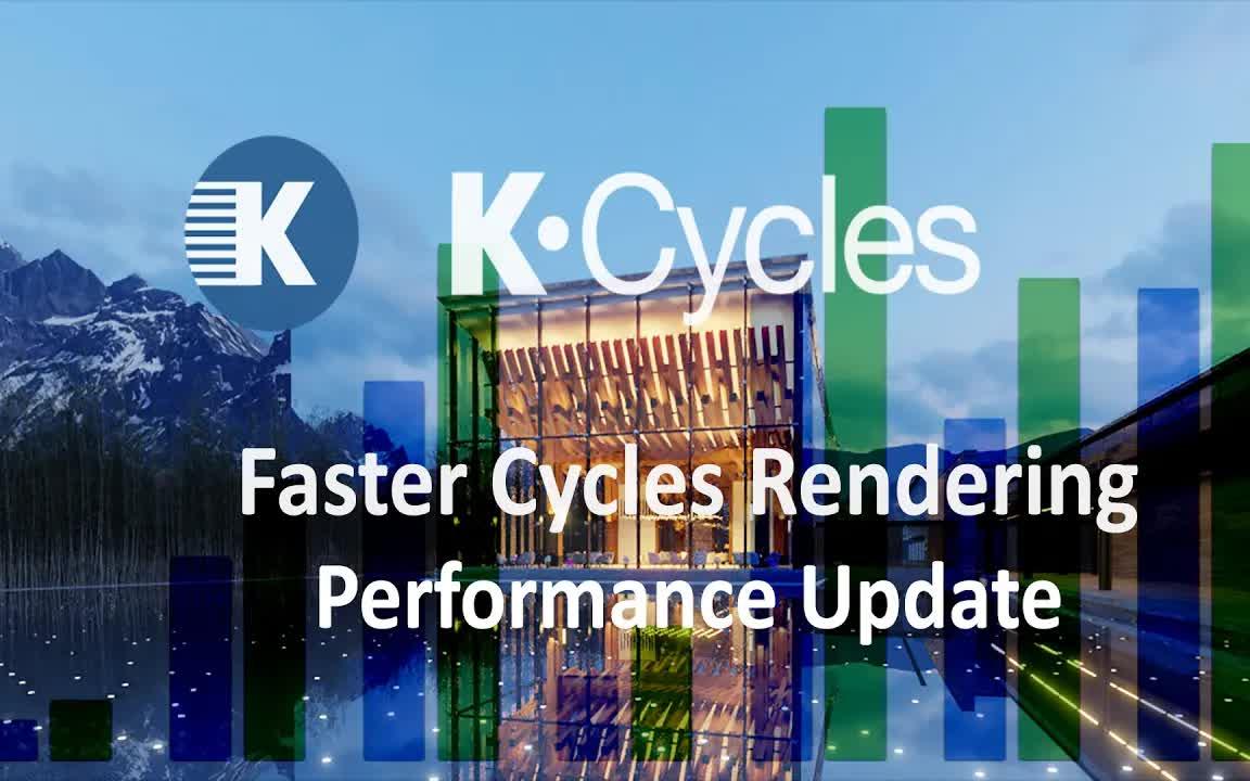iBlender中文版插件K-Cycles教程K-Cycles - 更快的循环渲染和性能更新_哔哩哔哩_bilibili
