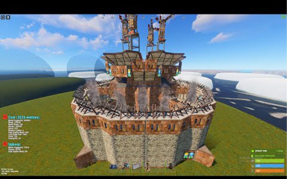 RUST超级大基地设计教程，CHINA WALL_哔哩哔哩_bilibili