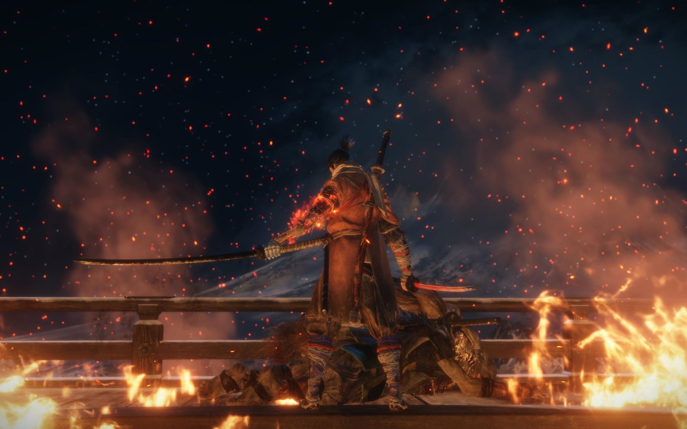 【只狼/复兴1.12苇名弦一郎】狼师傅：这种雷我以前打过几十次了，以前地板上全是电啊，不是这样打雷的！