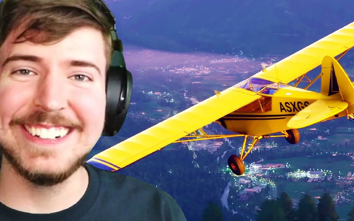 我参观了世界七大奇迹！MrBeast Gaming_哔哩哔哩bilibili_我的世界