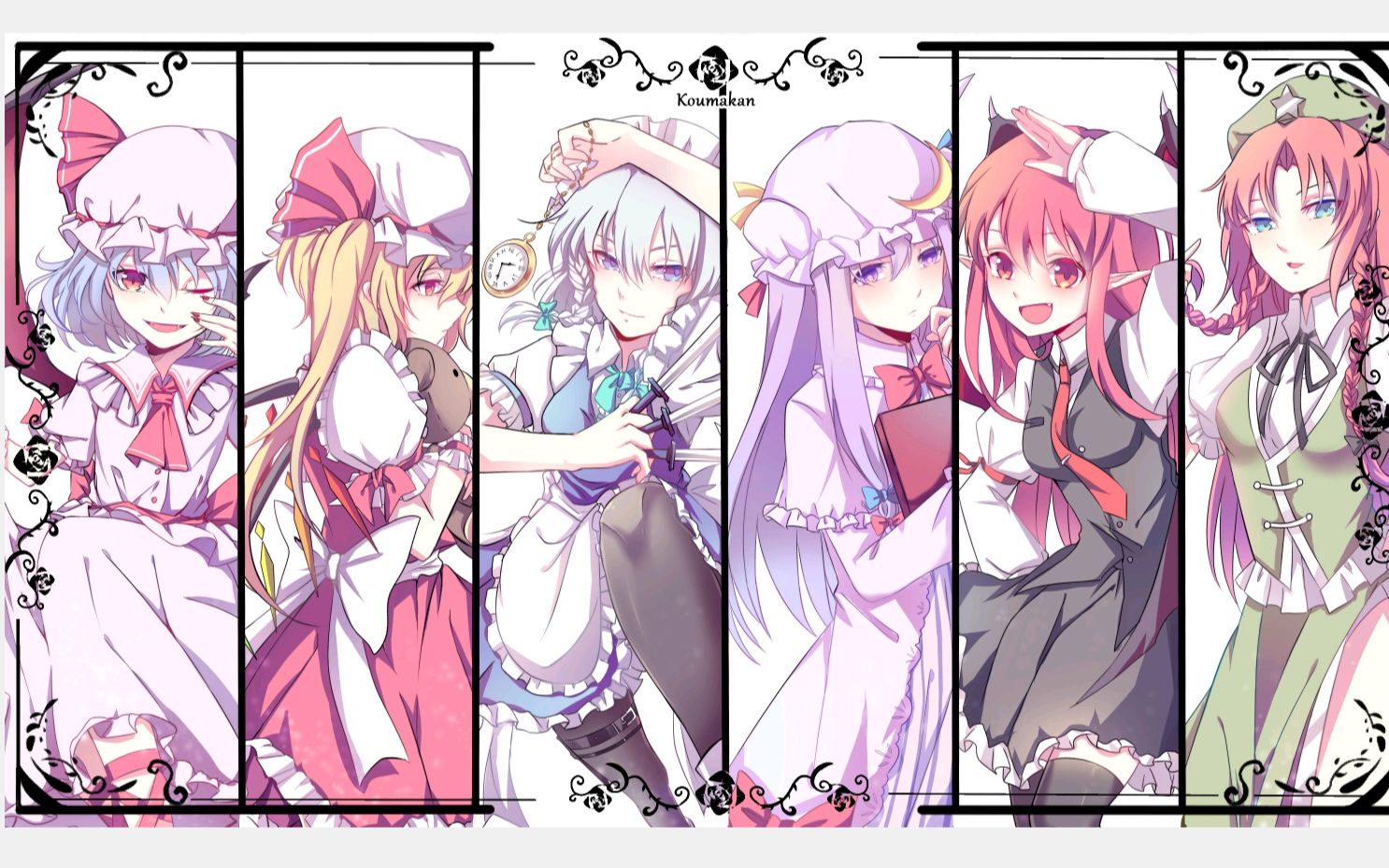 【东方红魔乡】Lunatic Bossrush NMNB接力_哔哩哔哩_bilibili