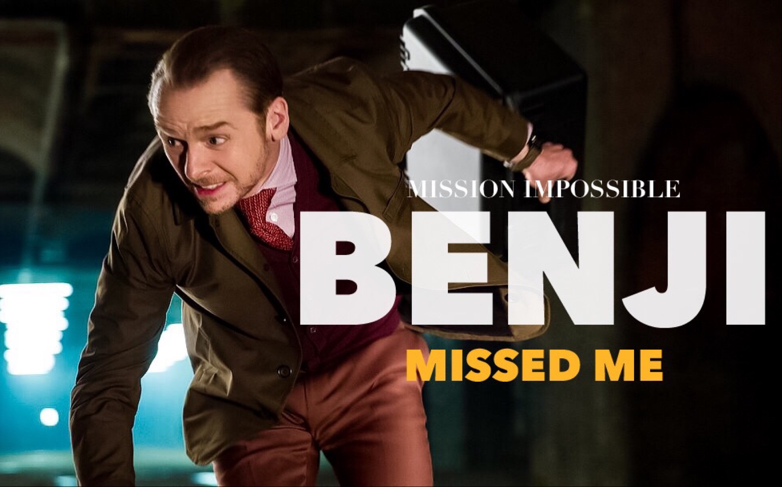 【Benji】【Simon Pegg】 Benji，missed me?_哔哩哔哩_bilibili