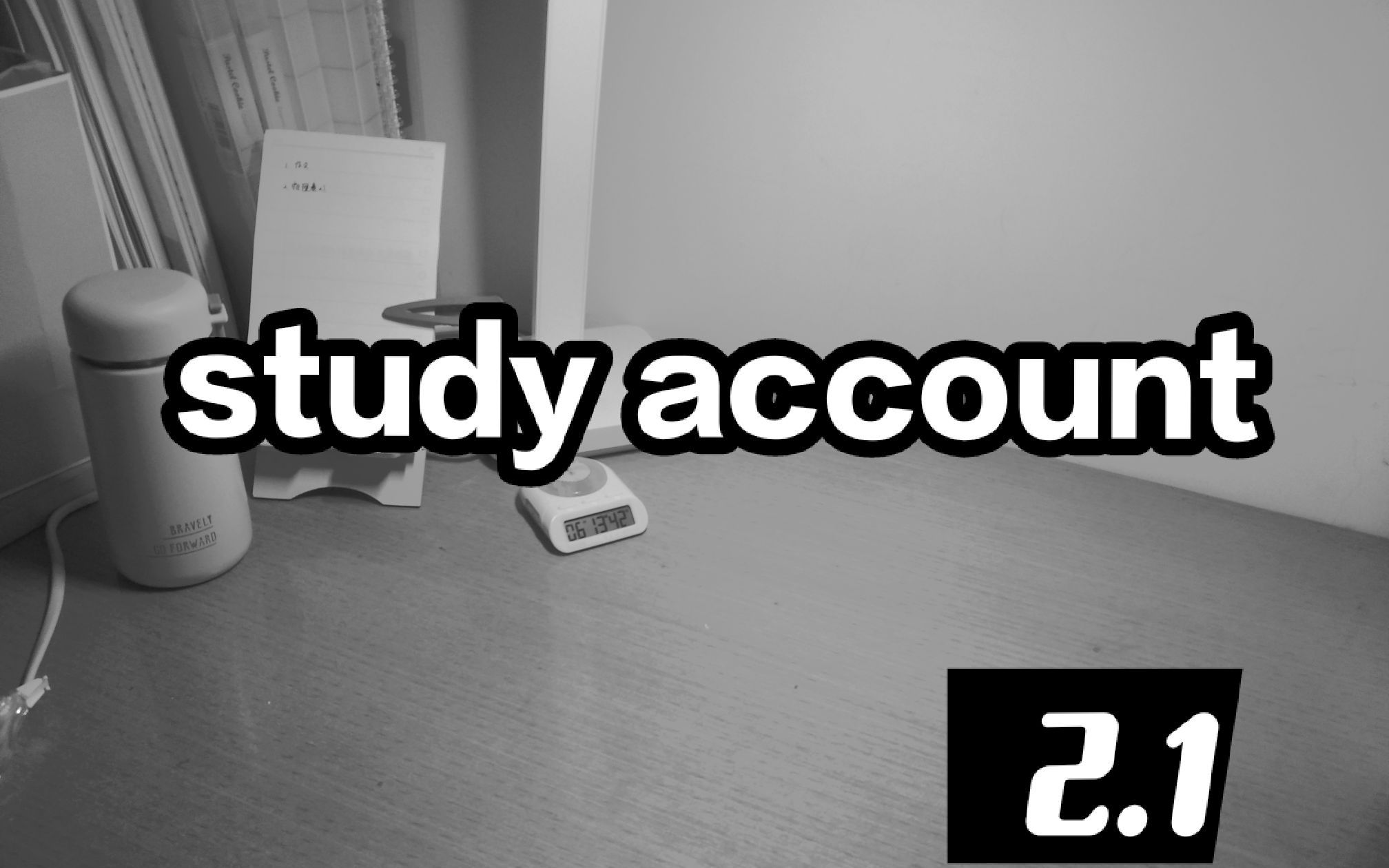 2.1 study account_哔哩哔哩_bilibili