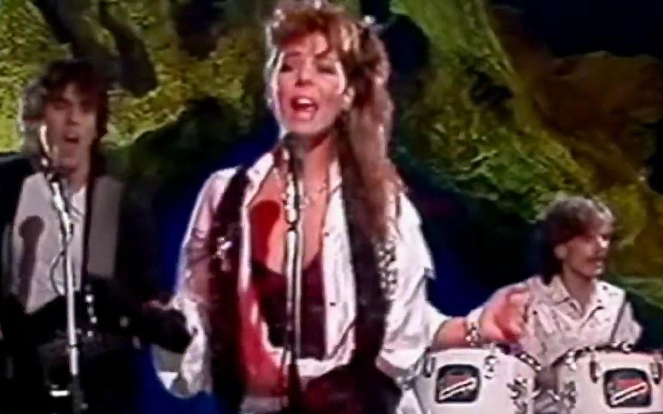 Sandra《Maria Magdalena》1985年现场_哔哩哔哩_bilibili