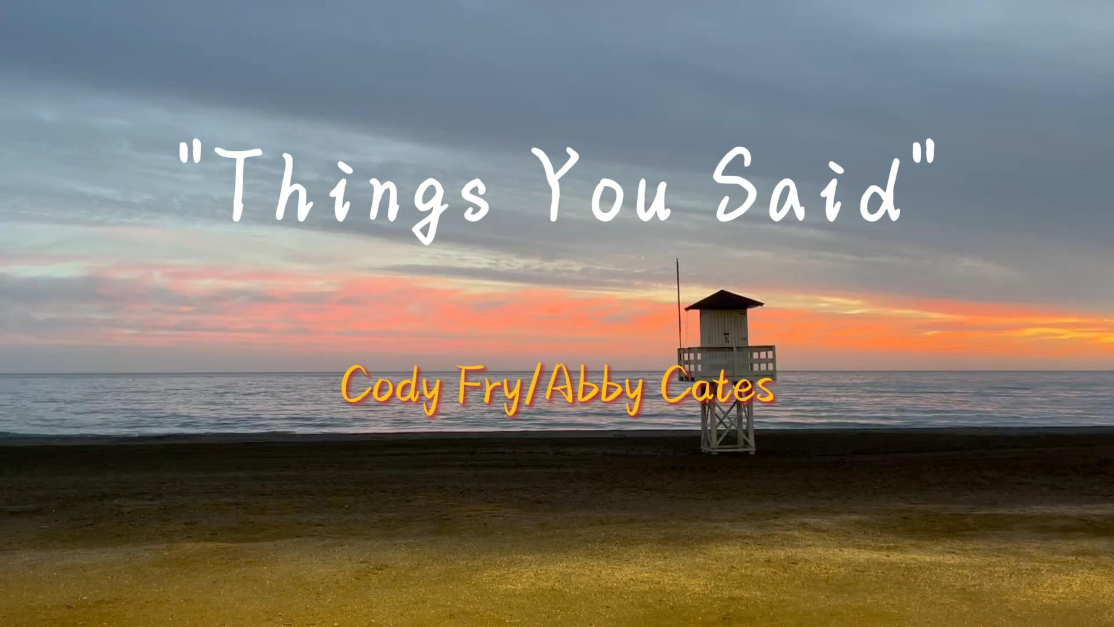 “前奏的宿命感拉满！”《Things You Said》-小窛窛-爱听音乐-哔哩哔哩视频