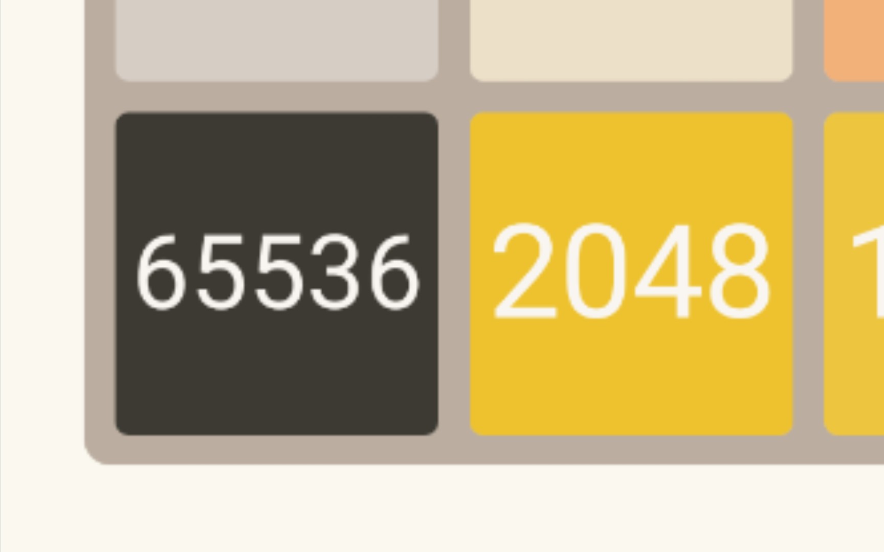 「2048」新纪录！65536！_单机游戏热门视频