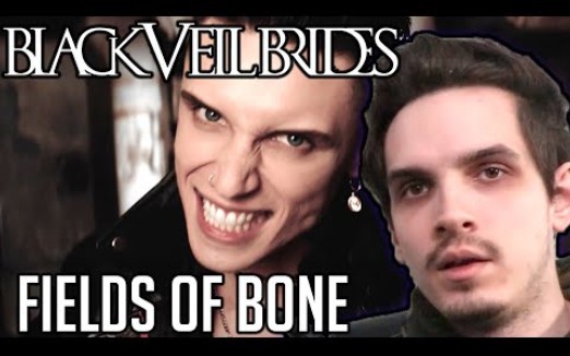 【Nik Nocturnal】Nik看华丽硬摇滚乐队BLACK VEIL BRIDES新单Fields Of Bone反应_哔哩哔哩_bilibili
