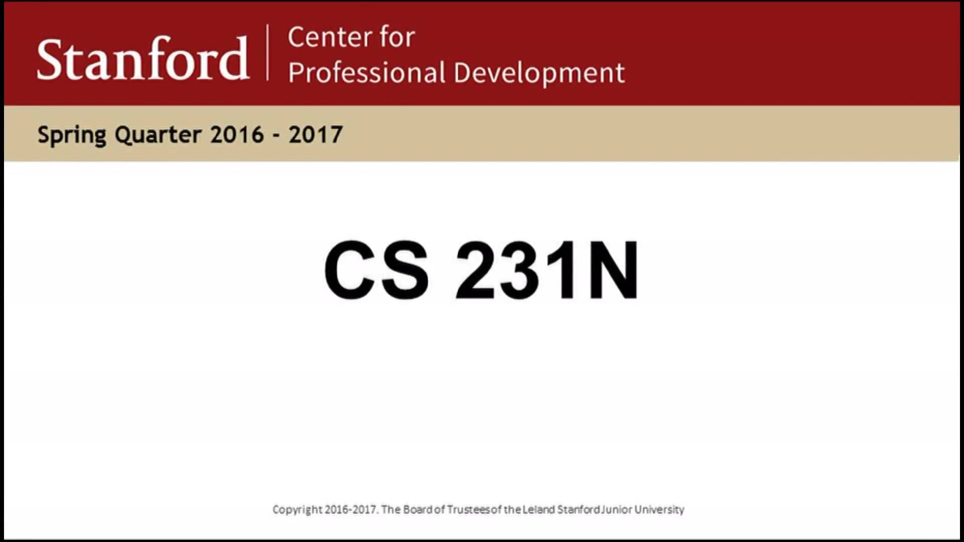 斯坦福CS231n CNN for Visual Recognition视觉识别1080P_哔哩哔哩_bilibili