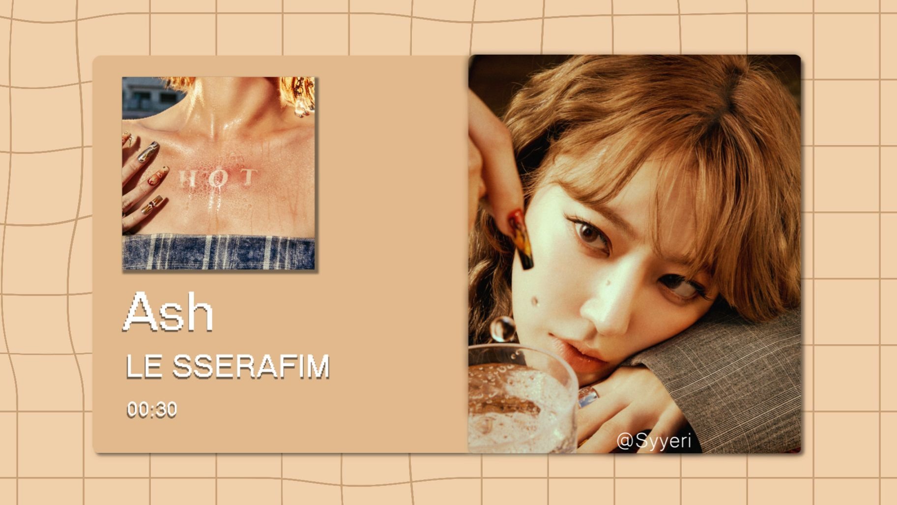 【8D环绕】Ash - LE SSERAFIM 请佩戴耳机使用~-薄巧特猪猪-歌单-哔哩哔哩视频