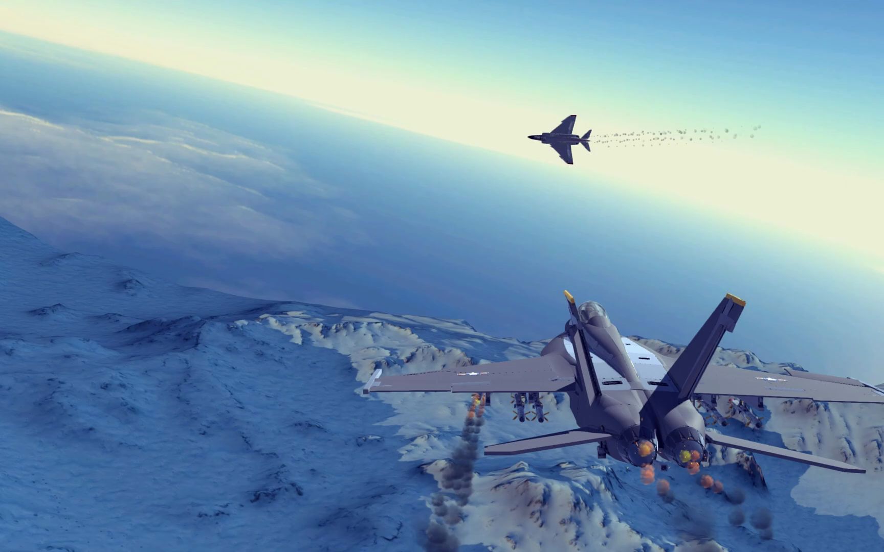 空对空#7 - Besiege - Big Mathis_BESIEGE_游戏集锦